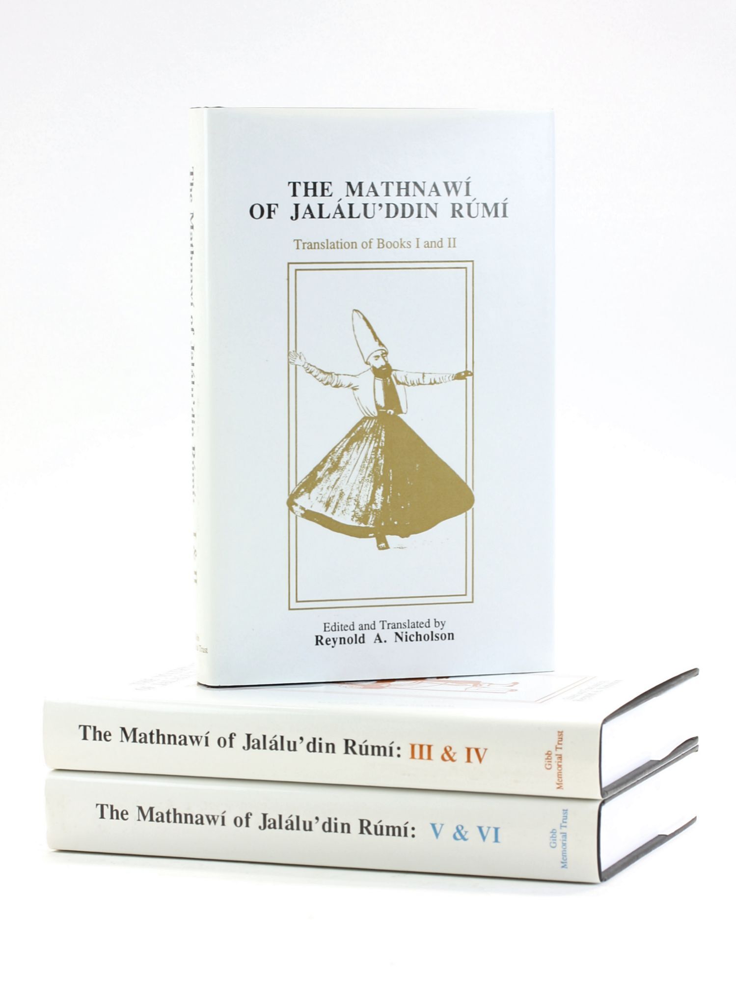 THE MATHNAWI OF JALAU'DDIN RUMI 3 Volume Set | Jalalu'ddin Rumi ...