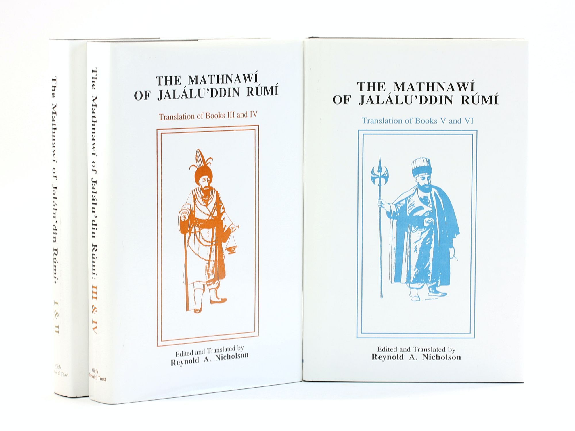 THE MATHNAWI OF JALAU'DDIN RUMI 3 Volume Set | Jalalu'ddin Rumi ...