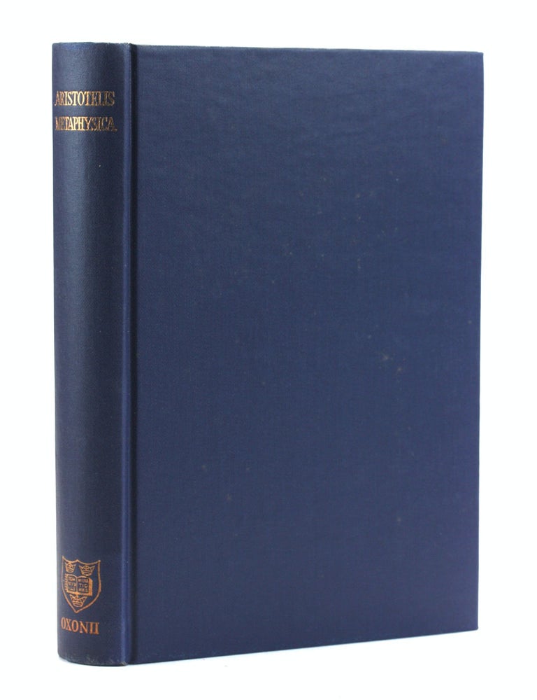 ARISTOTELIS METAPHYSICA Oxford Classical Texts | Aristotle, Warner ...